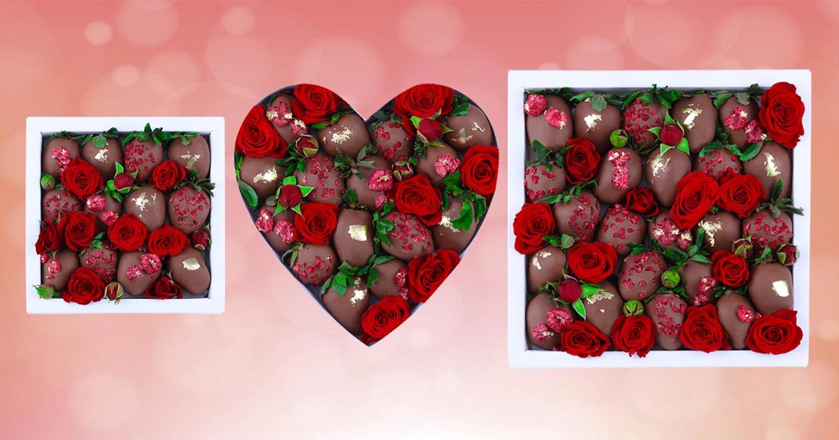 THE SWEETEST MUM Collection | Schoko-Erdbeeren-Box